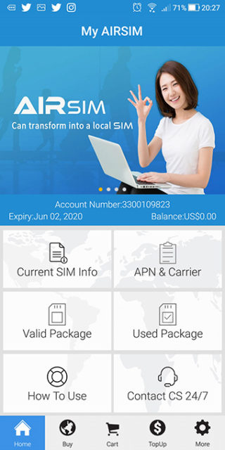 【便利な海外SIMカード】AirSIMの使い方と日本で使った感想 | 南国うまうま日記