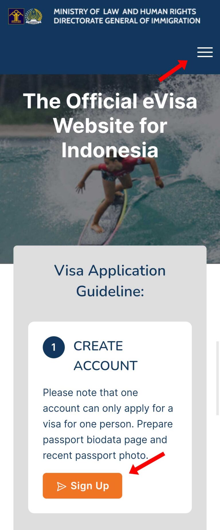 e-VOA取得方法！バリ島観光ビザのオンライン申請 | 南国うまうま日記